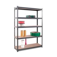 China Storage 4 Tier Boltless Storage Shelf Medium Duty Iron Rack Beauty Supply Stainless Steel Craft for sale