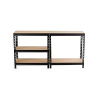 China Slotted Metal Shelving Rack for Warehouse Storage in Living Room at Giant Hypermarket for sale