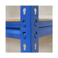 China Adjustable Stainless Steel Boltless Shelf for Home Food Storage in Customizable Colors for sale
