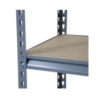 China Boltless Storage Shelf Commercial Household Shelving Black Display Racks Metal Shelf for sale