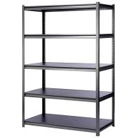 China 50-200kg/level Loading Capacity Boltless Rivet Racks for Customized Size Metal Shelving for sale