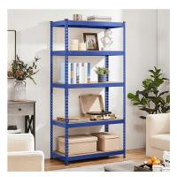 China Versatile 4 Shelf Boltless Rivet Shelf Stacking Rack for Grocery Warehouse Shelving for sale