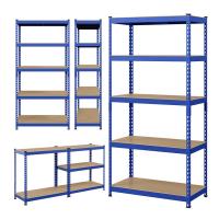 China 5-layer Industrial Metal Steel Shelf for Heavy Duty Warehouse Storage Holders Racks for sale