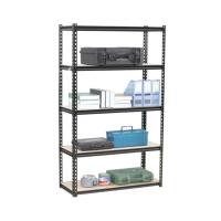 China Office Metal Boltless Rivet Shelving with Adjustable Shelves and Customized Color for sale