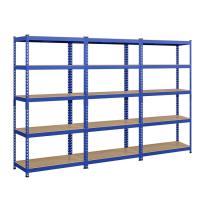 China Loading Capacity 50-200kg/Level Adjustable Boltless Metal Shelf for Warehouse Storage for sale
