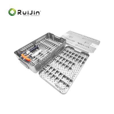 China Orthopedic Surgical Proximal Femoral Intramedullary Instrument Set with 34 Pieces and Blade Screws for sale