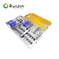 China Medical Stainless Steel Elastic Intramedullary Nail Instrument Set with 18 Components and Φ2.7-4.5mm Drill Bits for sale