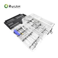 China Lower Limb Standard Medical Instrument Set 22pcs Orthopedic Surgery Kit Drill Bits Forceps for sale