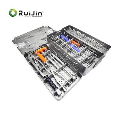 China CE Approved Intramedullary Internal Fixation Surgical Instrument Set 79 Pieces for sale