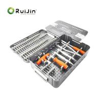 China Orthopedic Spinal Surgery Instrument Set 49-Piece Internal Fixation Kit for sale