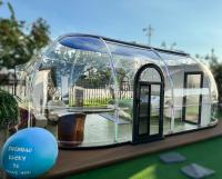 China Outdoor Bubble Room Polycarbonate Starry Sky Room Transparent Bubble House for Garden for sale