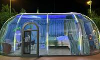 China High Quality Dome House Luxurious Green Houses Modern Design PC Material Prefab House for Outdoor Camping Hotel for sale