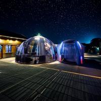 China Outdoor Luxury Transparent Bubble Camping Hotel Tent House Glamping Polycarbonate Dome Tent for sale