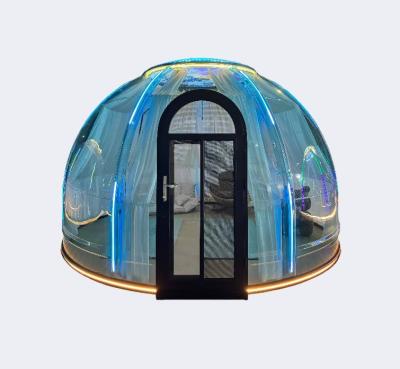 China Luxury Waterproof Transparent Hotel Polycarbonate Dome Tent Bubble Room Bubble House for sale