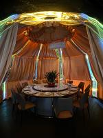 China Modern Style Clear Polycarbonate Bubble House Insulated Prefab Picnic Dome Tent for Hotel Party Use Green Container Material for sale