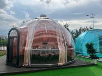 China Transparent Polycarbonate (PC) Bubble House Waterproof Insulated Prefab Dome Tent for Hotel Parties Picnic for sale
