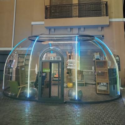 China Customizable Transparent Dome Shape Polycarbonate Bubble Tent Bubble Sky Star Room for sale