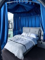 China High Quality Outside Commercial Double Dome House Inflatable Bubble Tent House for Sale for sale