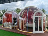 China Customized Personalized PC Material Bubble Houses Easy-to-Assemble Inflatable Party Tent for Camping Transparent Bubble Room for sale
