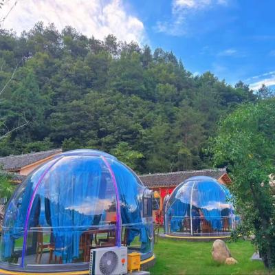 China Outdoor PC Home Dome Transparent Bubble Dome Tent For Dining Cafe/Villas/House/Resorts for sale