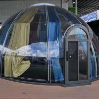 China Luxury Bubble Dome Tent Transparent Bubble Room Hotel Polycarbonate Sky Room House for sale