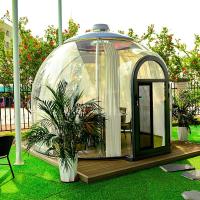 China New Design Star Room Prefabricated  PC Dome Tent Transparent Polycarbonate Dome House for Hotel for sale