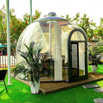 China New Design Star Room Prefabricated  PC Dome Tent Transparent Polycarbonate Dome House for Hotel for sale