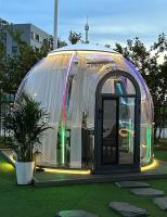 China New Design Star Room Prefabricated  PC Dome Tent Transparent Polycarbonate Dome House for Hotel for sale