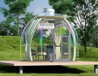China Polycarbonate PC 360 Panoramic Viewing Bubble Room Bubble Tents For Sale Bubble Hotel for sale