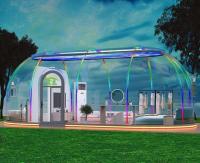 China Transparent PC Bubble House for Outdoor Waterproof Bubble Dome Room House Star Capsule for sale