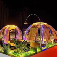 China Glamping Outdoor Bubble Dome House Popular Transparent Bubble House PC Dome Tent for sale
