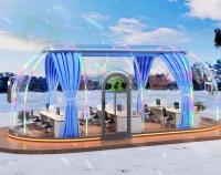 China Transparent PC Bubble House for Outdoor Waterproof Bubble Dome Room House Star Capsule for sale