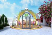 China Luxury Bubble Tent Outdoor Glamping Pod Party Dome Tent Clear PC Resort House For Sale for sale