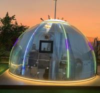 China Luxury Bubble Tent Outdoor Glamping Pod Party Dome Tent Clear PC Resort House For Sale for sale