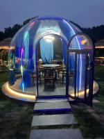China Polycarbonate Dome Tent Modular Prefab PC Crystal Bubble Dome House for sale