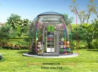 China Prefab Cabin House Restaurant Home Transparent Bubble Dome Bubble Room Dome Tent House for sale