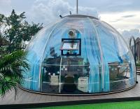 China Newest Villa Prefab Houses Resort Bubble Tent Transparent Prefabricated Dome Houses for sale
