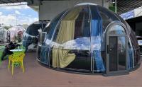 China Best Price Full House Outdoor Full 360°Transparency Bubble Tent Clear Prefab PC Dome House for sale