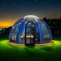 China Luxurious Garden House Dome House Transparent Bubble House Polycarbonate Dome Tent for sale