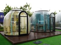 China Fashionable Dome Houses Outdoor Polycarbonate Bubble Room Tent For Sale for sale