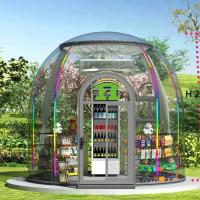 China Popular Sale Outdoor Waterproof Camping Bubble House Dome Hotel Modular Tent with Bathroom for sale