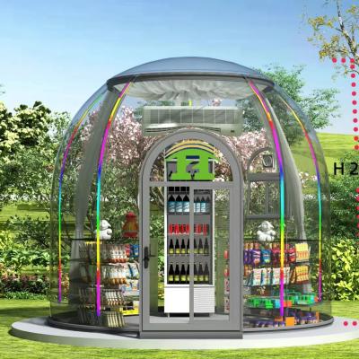 China Popular Sale Outdoor Waterproof Camping Bubble House Dome Hotel Modular Tent with Bathroom for sale