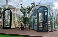 China Popular Sale Outdoor Waterproof Camping Bubble House Dome Hotel Modular Tent with Bathroom for sale