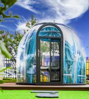 China Popular Sale Outdoor Waterproof Camping Bubble House Dome Hotel Modular Tent with Bathroom for sale