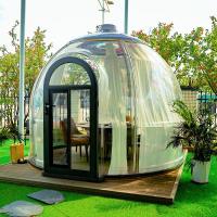 China Hot-Selling New Design PC Hotel Transparent Dome Tent Modular Prefab Bubble House Dome house For Dining for sale
