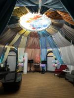 China Prefab Cabin House Restaurant Transparent Bubble House Glamping Dome Tents for Events for sale