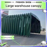 China Easy Assembly and Disassembly Electric Awning Galvanized Steel for Large Shrink Folding Warehouse for sale