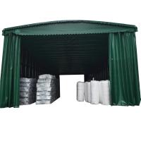 China Large Warehouse Logistics Electric Tent with Adjustable Push-Pull Canopy and Retractable Shift Awning in Metal Type Steel for sale