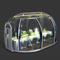 China Outdoor Camping Homestay Steel Structure Spherical Tent House With Transparent Bubble Room And Dome Room for sale