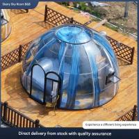 China Leisure Facilities Outdoor Restaurant Transparent Bubble Room Star Hotel Homestay Tent Dome for sale